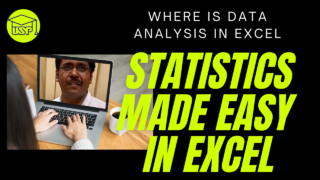 Data Analysis in Excel - Dr. Uma Shankar Pandey
